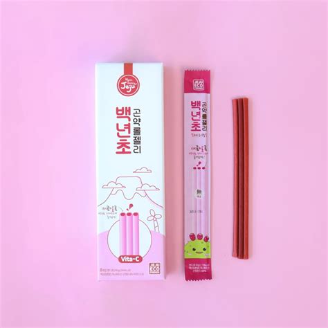 제주 백년초 곤약 롤젤리 8개입 간식 쫀드기 홈플러스 택배배송