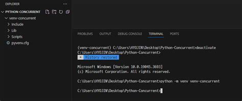 환경설정 Vscode 파이썬 가상환경 생성 활성화 비활성화 환경설정 Vscode 파이썬 가상환경 생성 활성화 비활성화