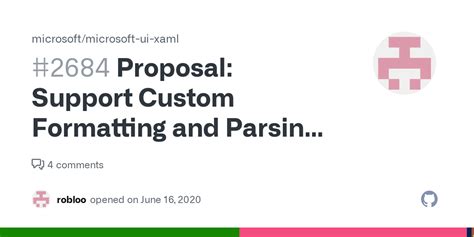 Proposal Support Custom Formatting And Parsing In Numberbox · Issue 2684 · Microsoftmicrosoft