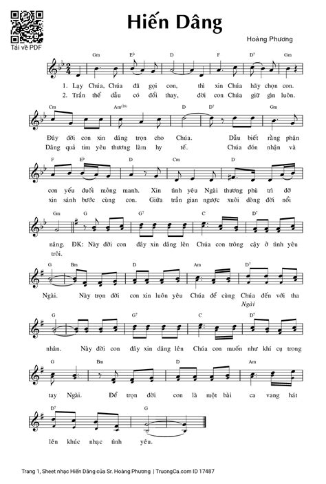 [sheet] Lạy Chúa Chúa đã Chọn Con Thì Xin Chúa Hãy Chon Con Pdf Tải Về Sheet