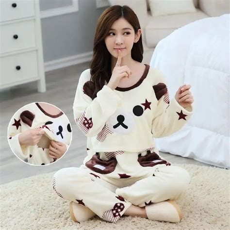 Badu Bg Комплекти пижами за хранене за бременни Жени след раждане Комплект зимни дрехи за