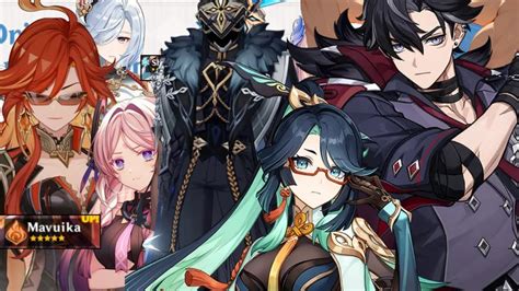 Mavuika The Pyro Archon Upcoming Update Updated Upcoming Character Banners Youtube