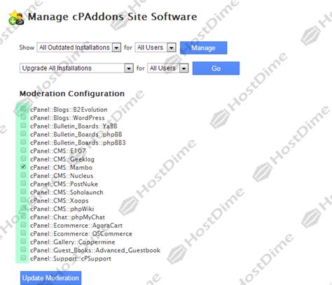 Administrar Cpaddons Desde El Panel Whm Blog De Ayuda