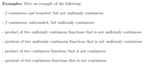 Solved Examples Give An Example Of The Following F