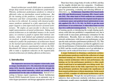 Analytics Report A Semi Supervised Assessor Of Neural Architectures