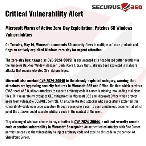 Securus360 On Linkedin Vulnerabilityalert Vulnerability Dos
