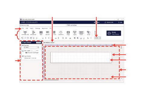 LABEL DESIGN MAKER HELP