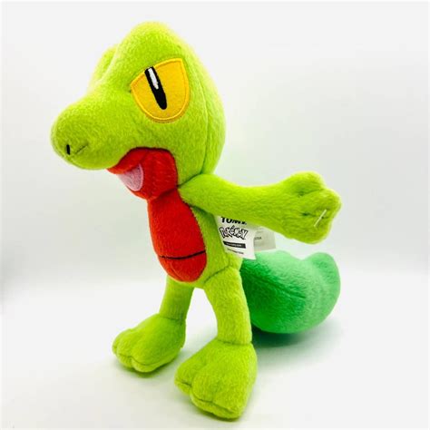 Pokemon Treecko Nintendo TOMY 2015 Stuffed 8 Plush Depop