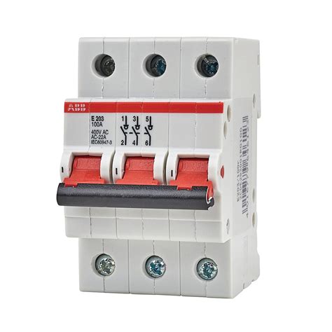 Abb 100a 3 Phase Compact Isolator 327610 Uk Shelving Ltd