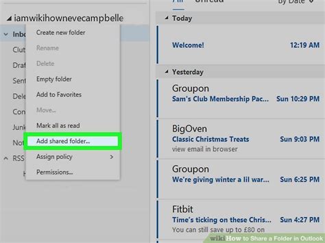Easy Ways To Share A Folder In Outlook WikiHow