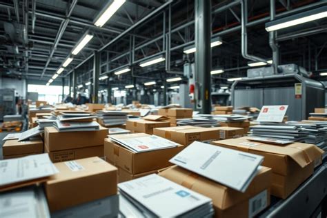 what does departed processing center mean mail status