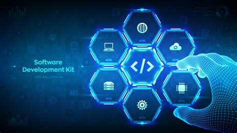 Sdk Software Development Kit Programming Language Technology Concept