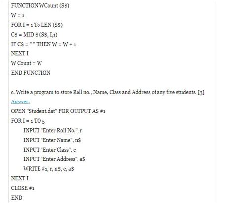 See Computer Science Exam Papers 20782079 With Answersheet