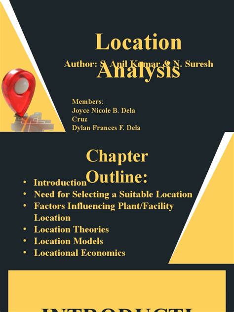 Location Analysis Reporting Pdf Economies Business Economics