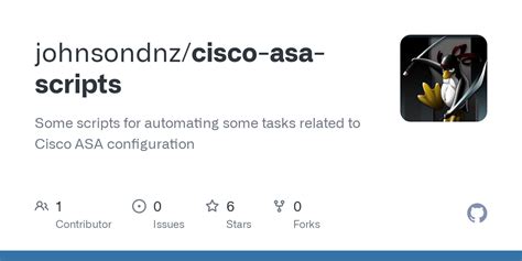 Github Johnsondnzcisco Asa Scripts Some Scripts For Automating Some