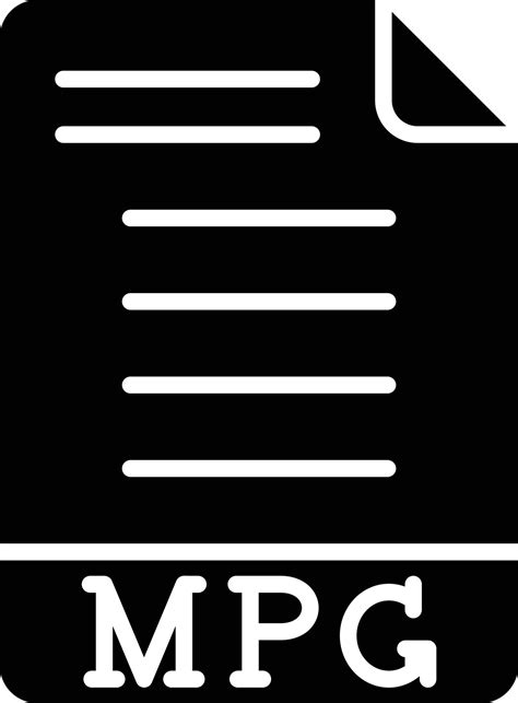 MPG Icon Style Vector Art At Vecteezy