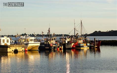 Lazy Sunday Quay Wintry Skyline