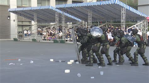 入境事務學院開放日 緊急應變隊首以全副武裝對外演示 Now 新聞