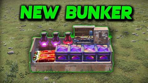 New Bunker Meta X Rust Building Tutorial Youtube