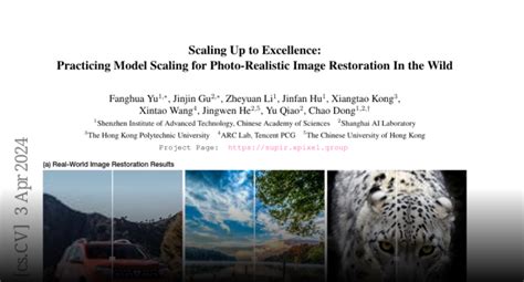 How Supir Improves Image Restoration Abdellatif Belmady Posted On The Topic Linkedin