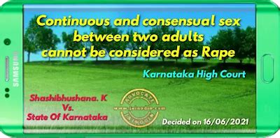 Adv Jainodin S Legal Blog Continuous And Consensual Sex Between Two Adults Cannot Be