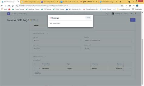 Logout With Not Permitted Message Frappe Forum