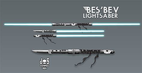 Artstation Besbev Double Bladed Lightsaber