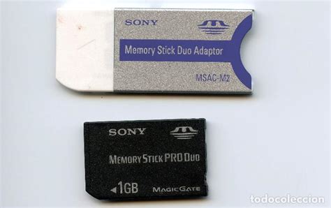 Memoria memory stick duo adaptador sony y tarje - Vendido en Venta ...