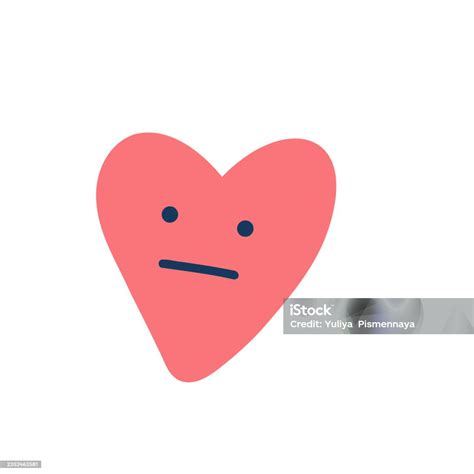 귀여운 마음 슬픈 얼굴 캐릭터 이별과 비탄 벡터 일러스트 레이 션 감정적 인 스티커 가공의 인물에 대한 스톡 벡터 아트 및 기타 이미지 가공의 인물 감정 시리즈 결별