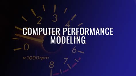Computer Performance Modeling Computer Measurement Group