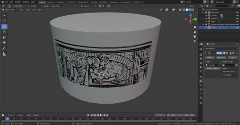 Need Help By Using Shrink Wrap Modifier Modeling Blender Artists Community
