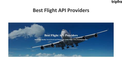 Ppt Best Flight Api Providers Powerpoint Presentation Free Download Id11634921