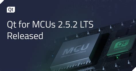 Qt For MCUs LTS Released
