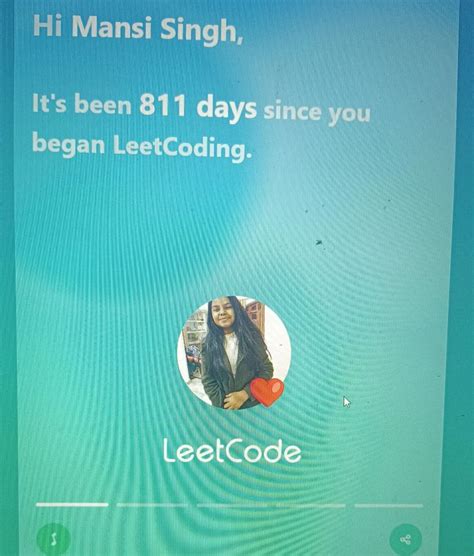 Leetcode Mansi Singh