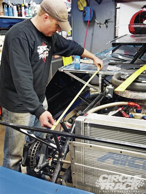 Body Panel Mounting How To Hang A Dirt Late Model Nose Hot Rod Network