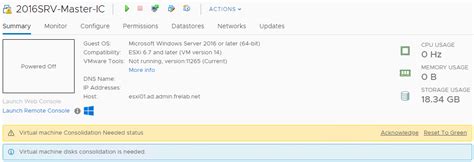 Vmware Vsphere Troubleshoot Consolidating Disks Error Bjosorens It