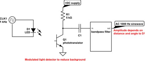 Led Creating Light Sensor Electrical Engineering Stack Exchange