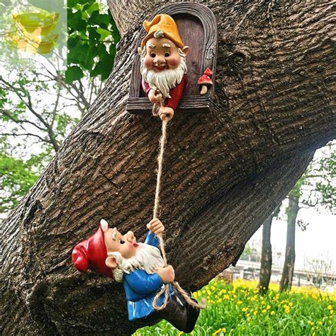 Статуя садового гнома декорация для сада На газон купить по низкой цене с доставкой в