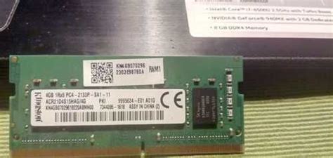 Оперативная память для ноутбука Ddr4 4gb Sodimm Festimaru