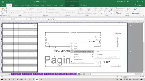 Excel 2016 Opens Dwg Object In Dwg Trueview Autodesk Community