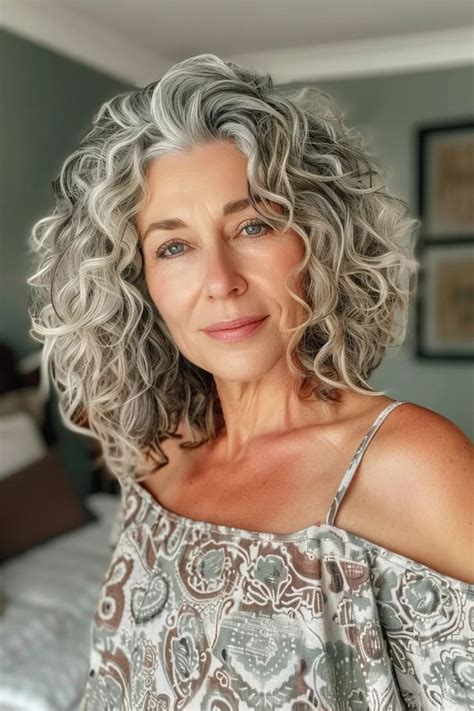 40 Grey Curly Hair Hairstyles To Highlight Your Best Features In 2025