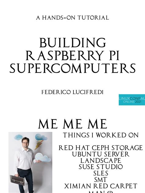 Building A Raspberry Pi Supercomputer 2021 Pdf Computer Cluster Software