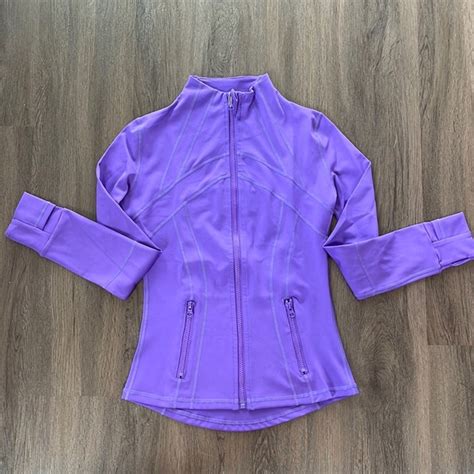 Jackets And Coats Violet Premium Fitted Activewear Jacket Poshmark