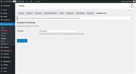 Add Custom Tab With Editor To Product Page In Woocommerce