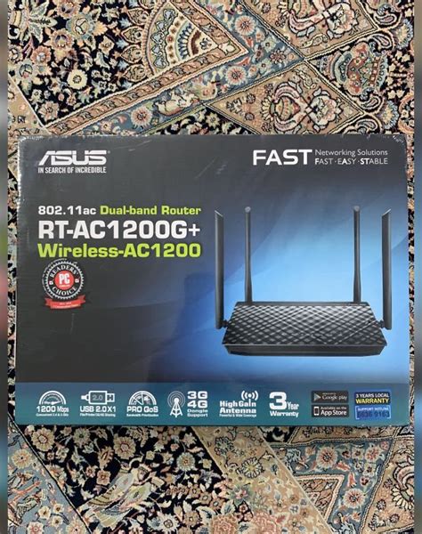 BNIB ASUS RT AC G Wireless Router Computers Tech Parts Accessories Networking On