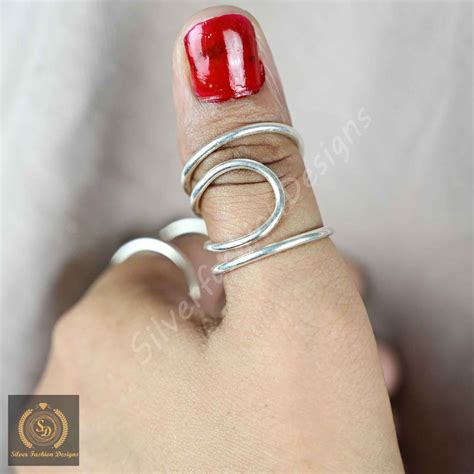 Thumb Splint MCP Silver Ring MCP Hyperextension Splint Etsy