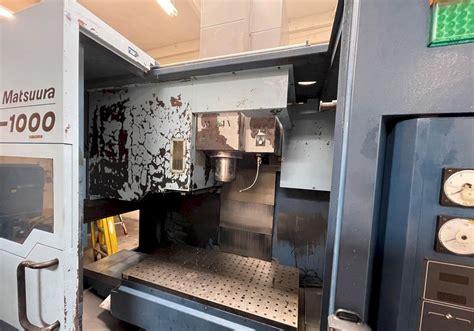 Matsuura Vx 1000 Vertical Machining Center With Fanuc Series 31ib Control System Cat40 Big Plus