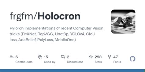 github frgfm holocron pytorch implementations of recent computer vision tricks rexnet