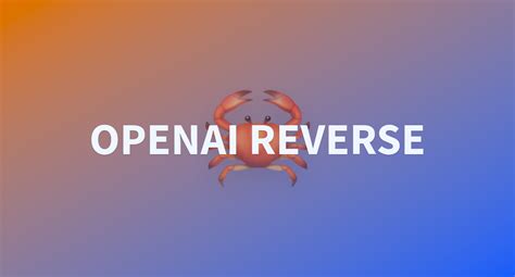 Thogasopenai Reverse At Main