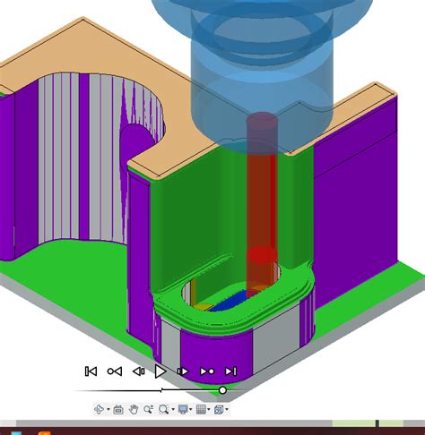 tool not stopping during collisions in toolpath sim autodesk community